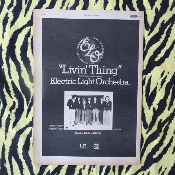 Electric Light Orchestra Poster - Etsy
