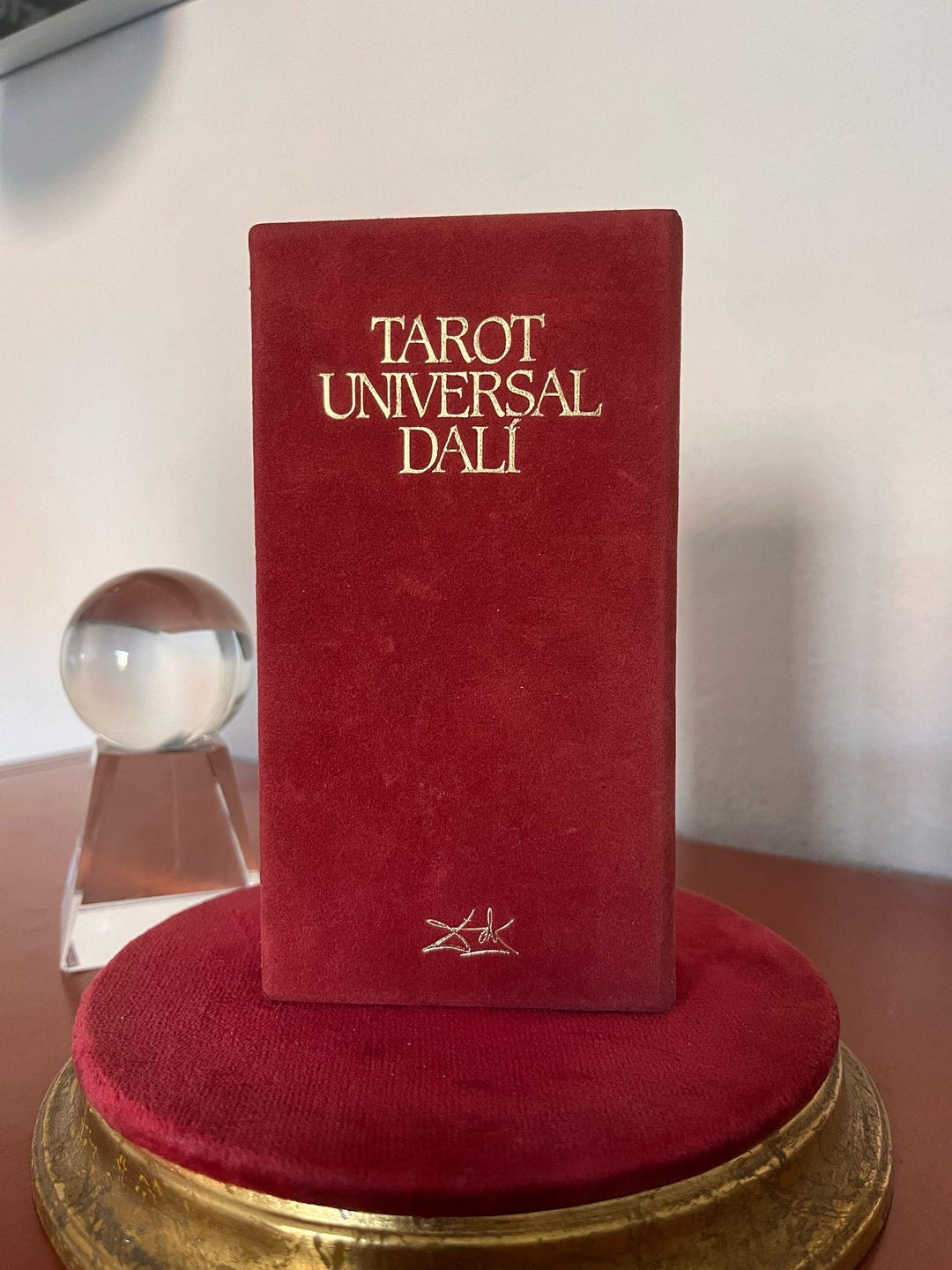 Vintage 1980s Salvador Dali Tarot Cards, Universal Dali Tarot, 1980s, Raro, Edición De Oro ...