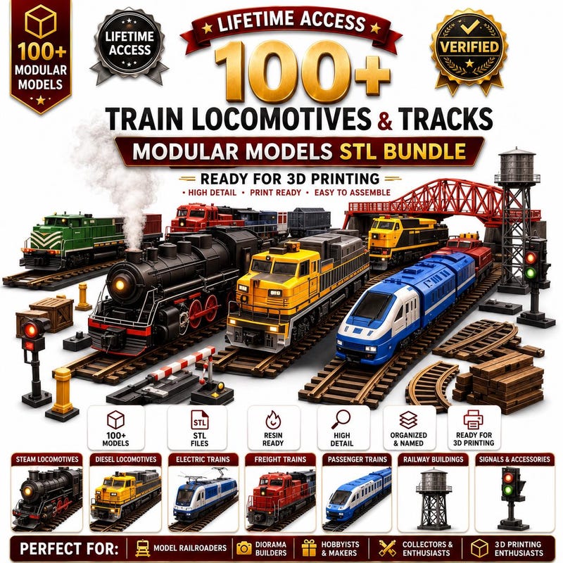 Model Railway Stl Files - Etsy UK