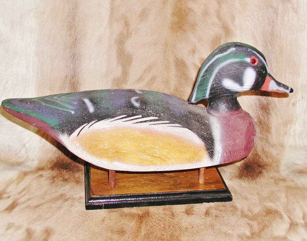 Large - LL Bean Wood Duck Drake - 1969 - Etsy