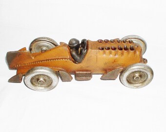 Hubley Cast Iron Race Car - Etsy