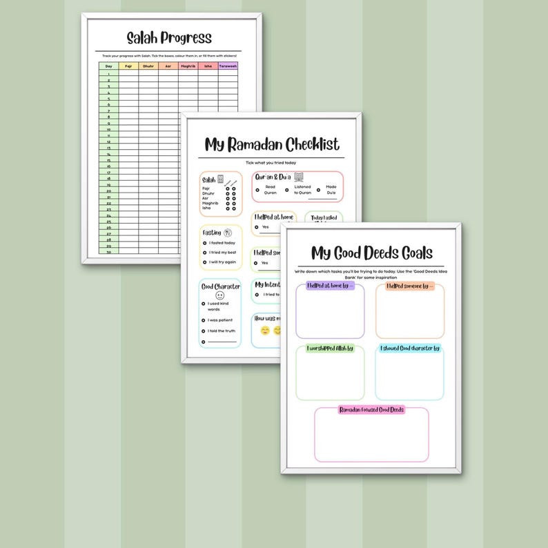 Ramadan Activity Pack for Kids| SEN Friendly | 20+ Pages Included ...