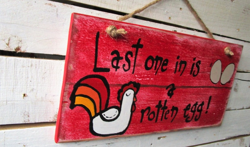 Chicken Coop Welcome Sign, Custom Sign, Gift for the Coop, Barnyard ...
