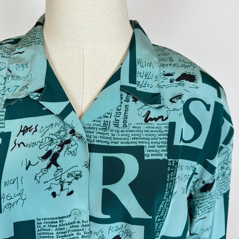 Cartoon Blouse - Etsy