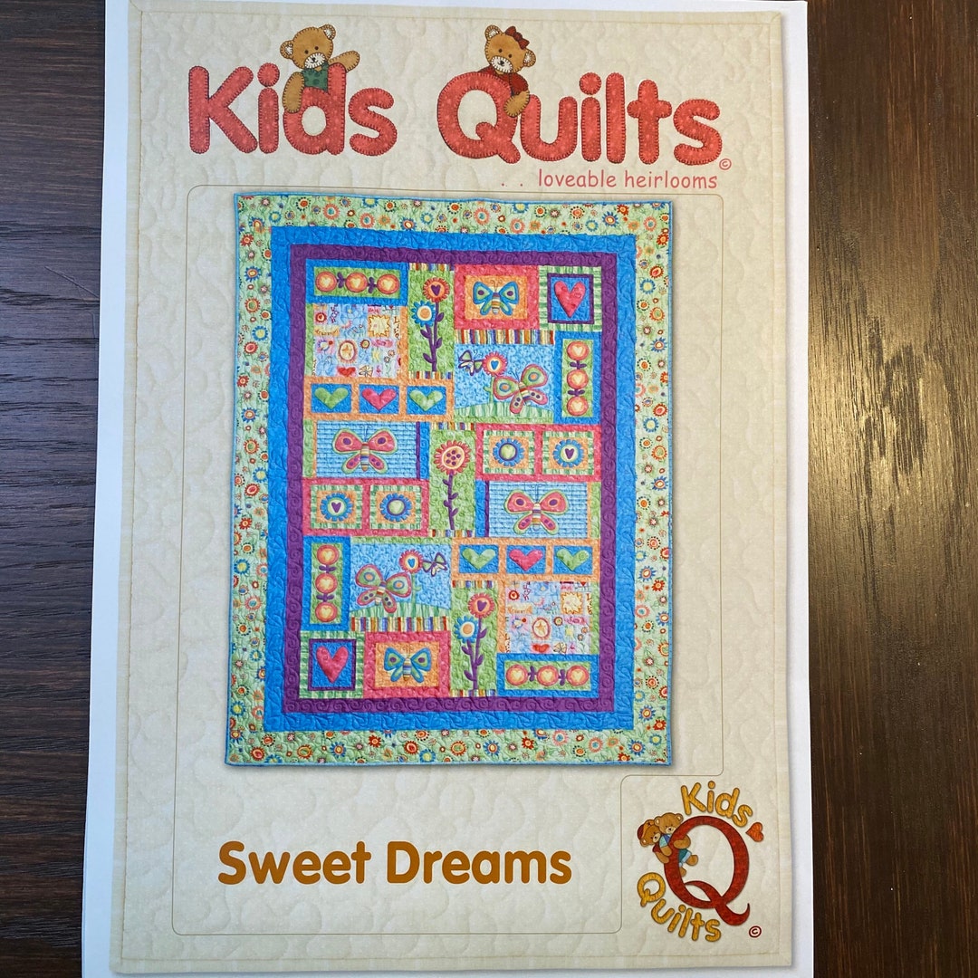Sweet Dreams Quilt Pattern by Kids Quilts. Inc. - Etsy