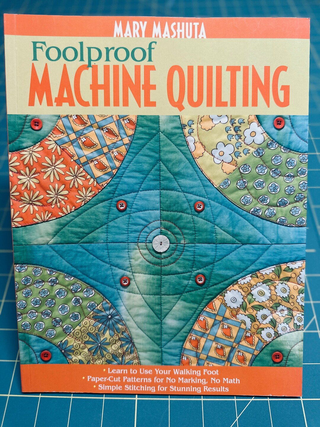 Foolproof Machine Quilting Quilt Pattern Book by Mary Mashuta - Etsy