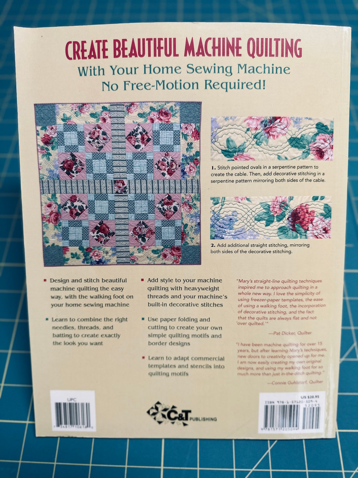 Foolproof Machine Quilting Quilt Pattern Book by Mary Mashuta - Etsy
