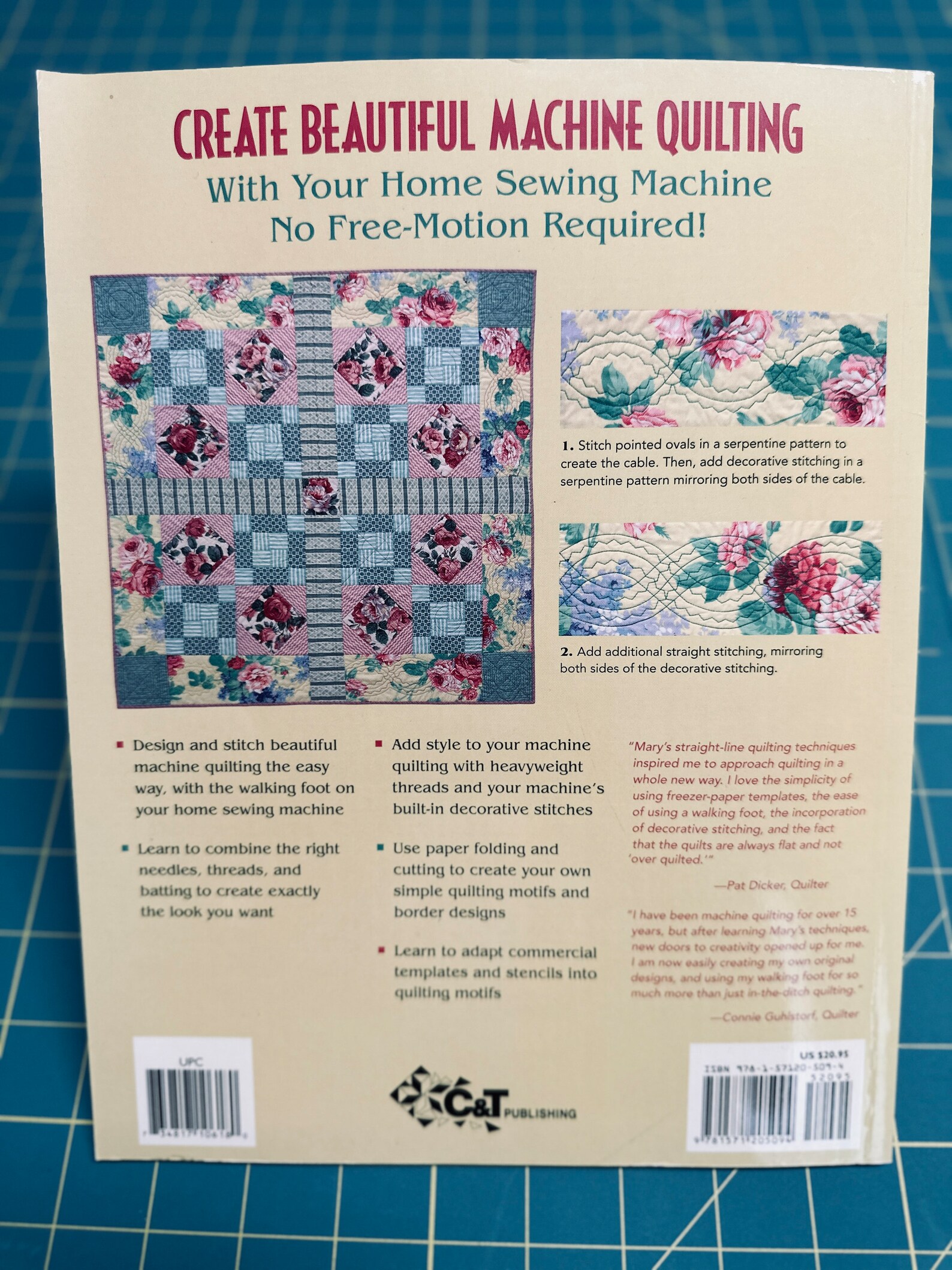 Foolproof Machine Quilting Quilt Pattern Book by Mary Mashuta - Etsy