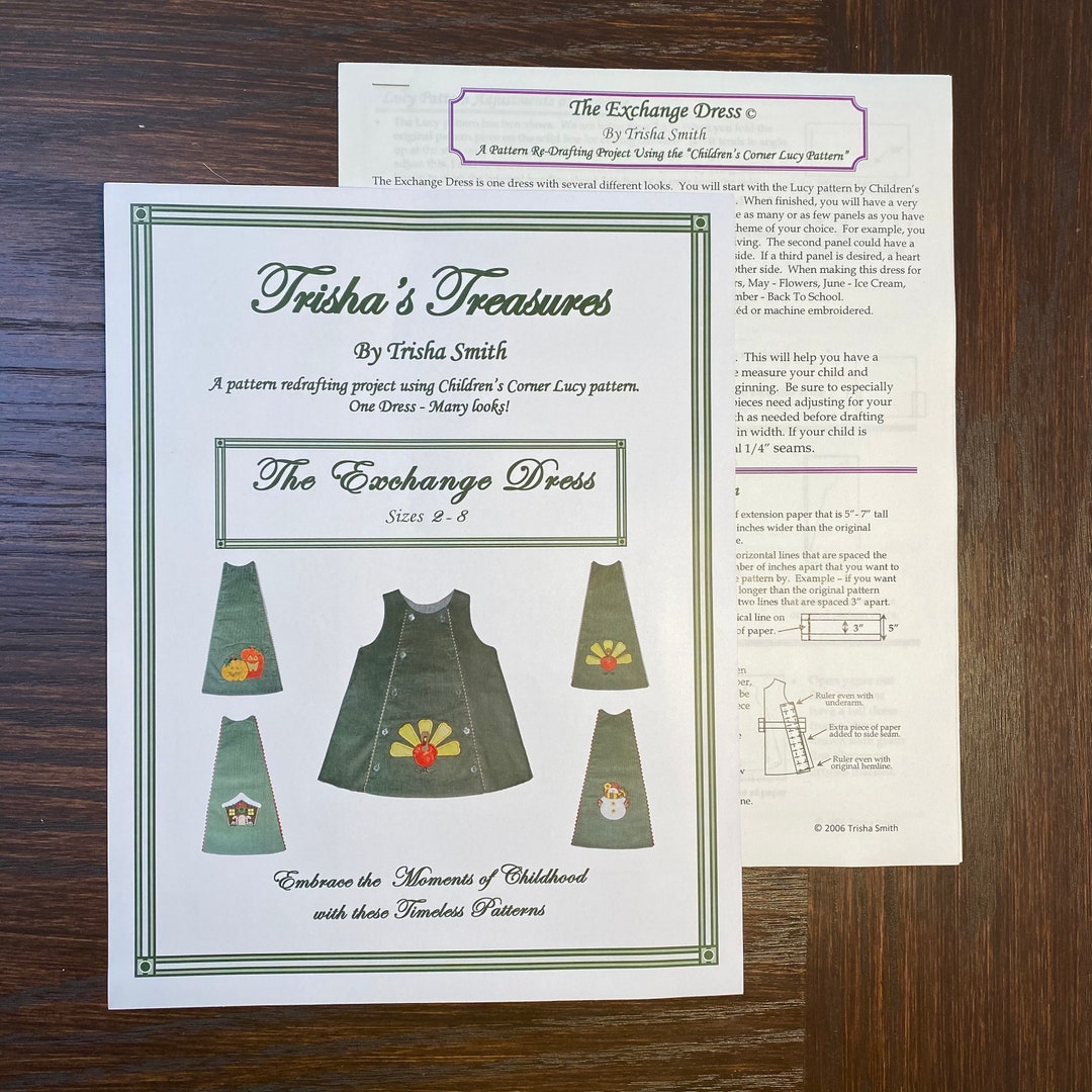 The Exchange Dress Pattern by Trisha Smith - Etsy