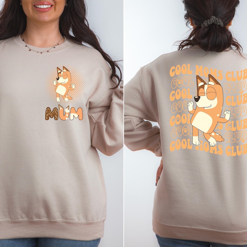 Bluey Mama Stickers - Etsy