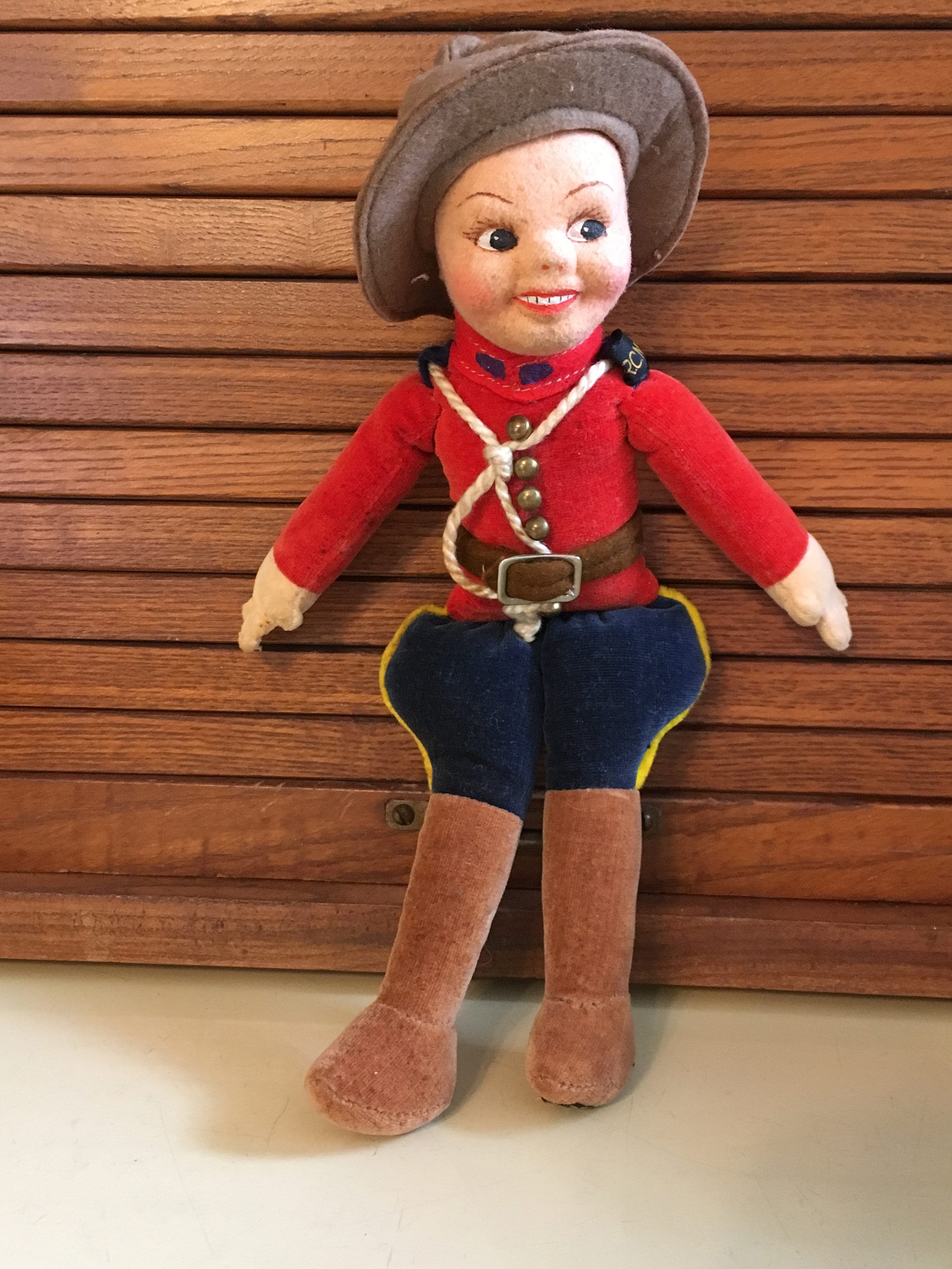 Royal Canadian Mountie Police Doll, Norah Wellings - Etsy