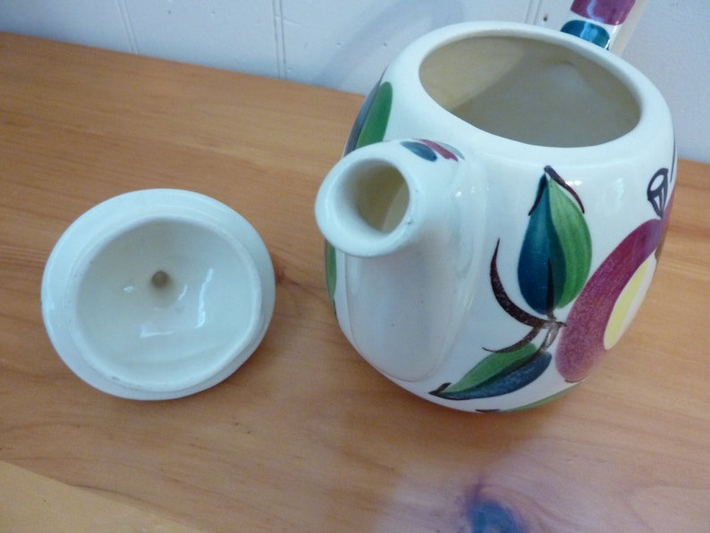 Purinton Slip Ware Pottery Teapot - Etsy