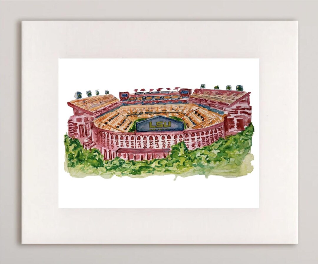 Tiger Stadium - 8x10, Gloss Cardstock - Etsy