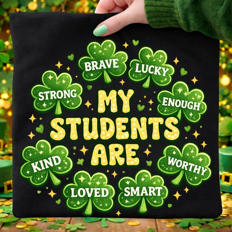 My Students Are St Patricks Day PNG, Lucky Shamrock Teacher Png ...