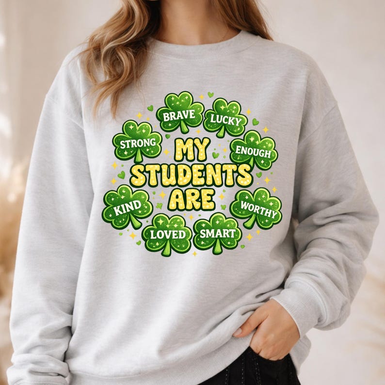 My Students Are St Patricks Day PNG, Lucky Shamrock Teacher Png ...