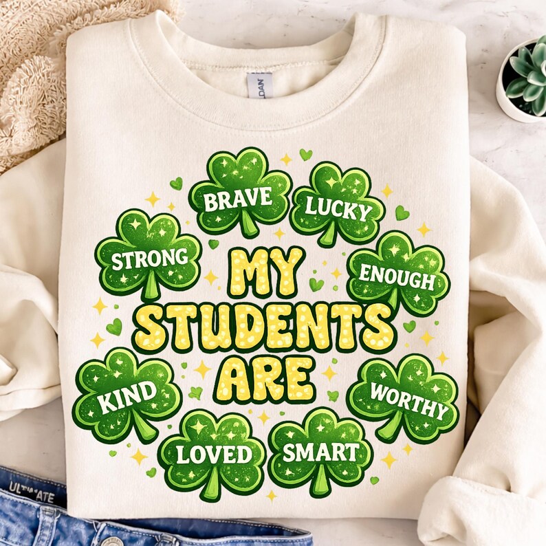 My Students Are St Patricks Day PNG, Lucky Shamrock Teacher Png ...