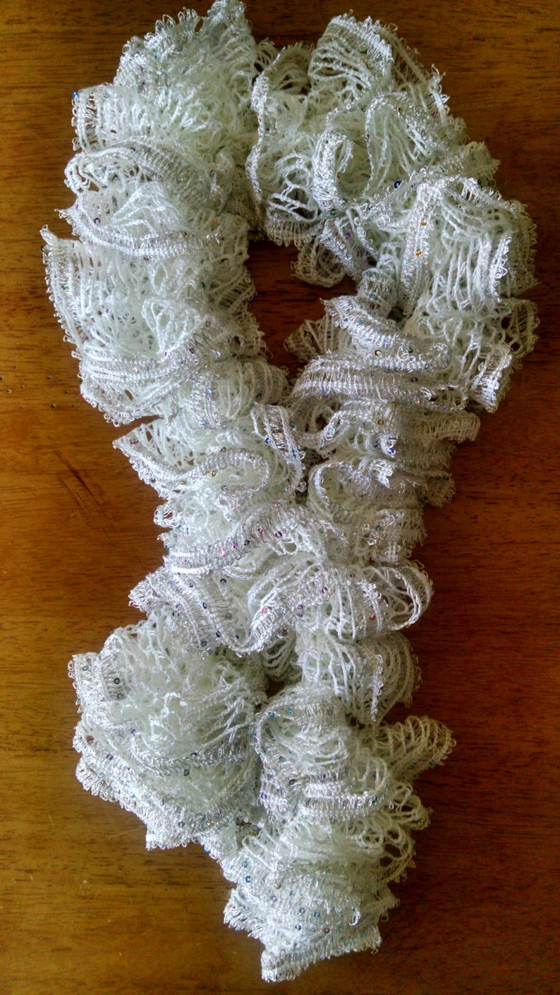 Beautiful Crocheted Fall/Winter Ruffled Scarves. Any | Etsy