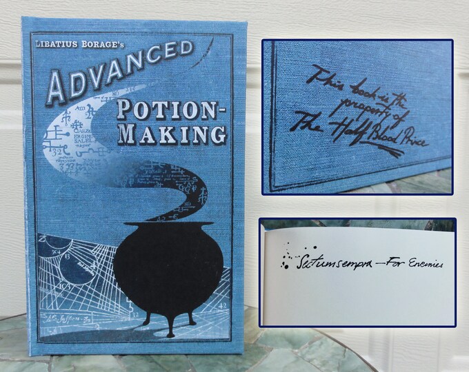 Harry Potter Potions Advanced Potion Making Book - Blank Notebook ...