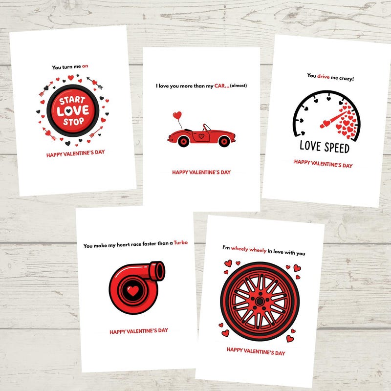 Volkswagen Valentines - Etsy UK