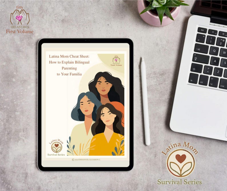 Latina Mom Cheat Sheet | How to Explain Bilingual Parenting to Family ...