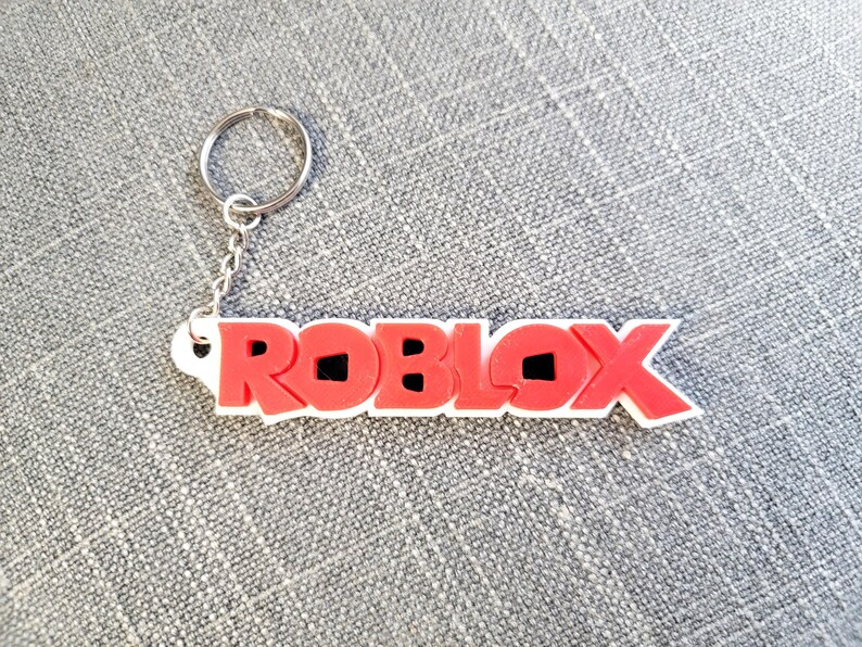 Roblox Gamer Keychain, 3D Printed Gift, Roblox Fan Backpack Tag - Etsy ...