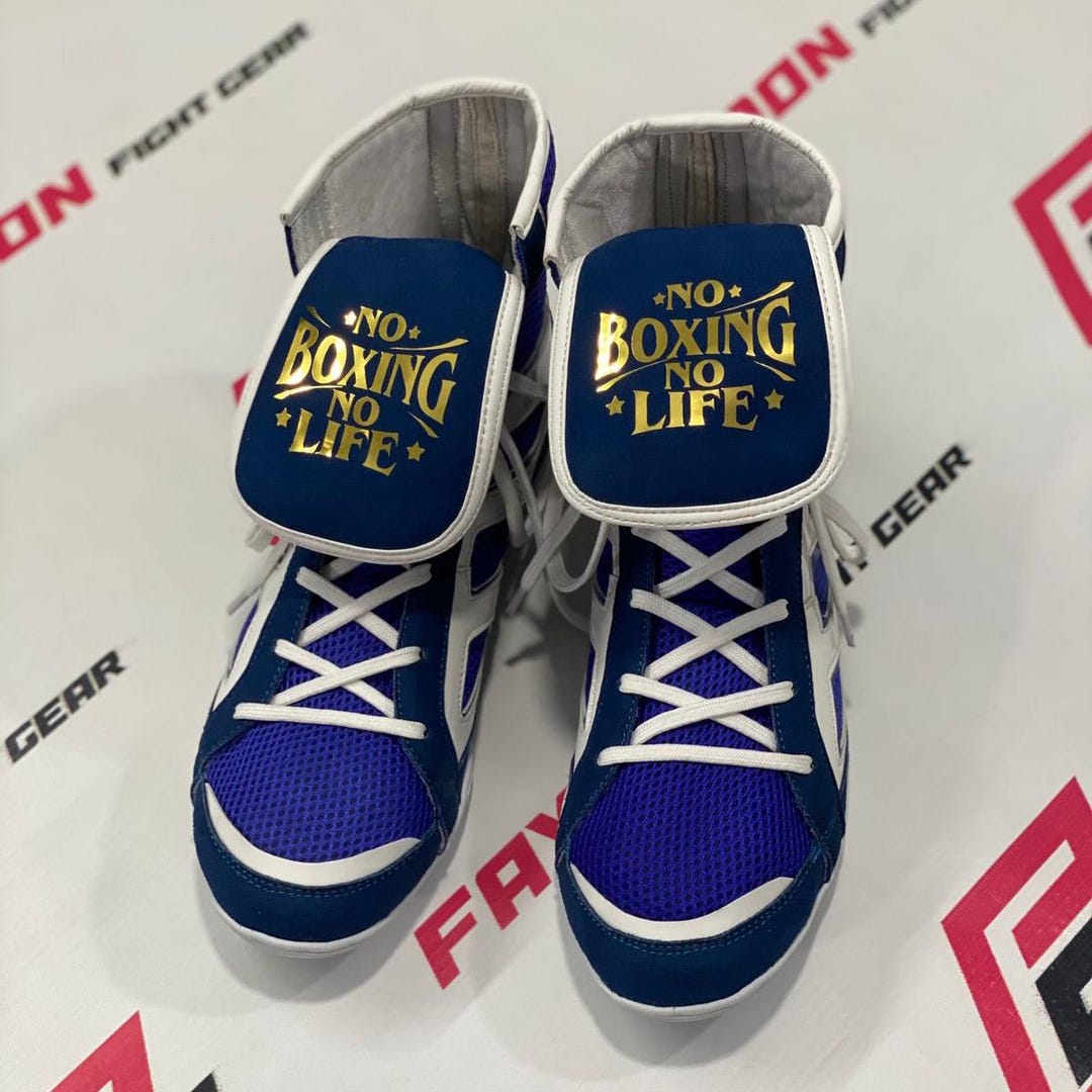 Customized Leather Boxing Shoes - Wrestling Boots - Etsy