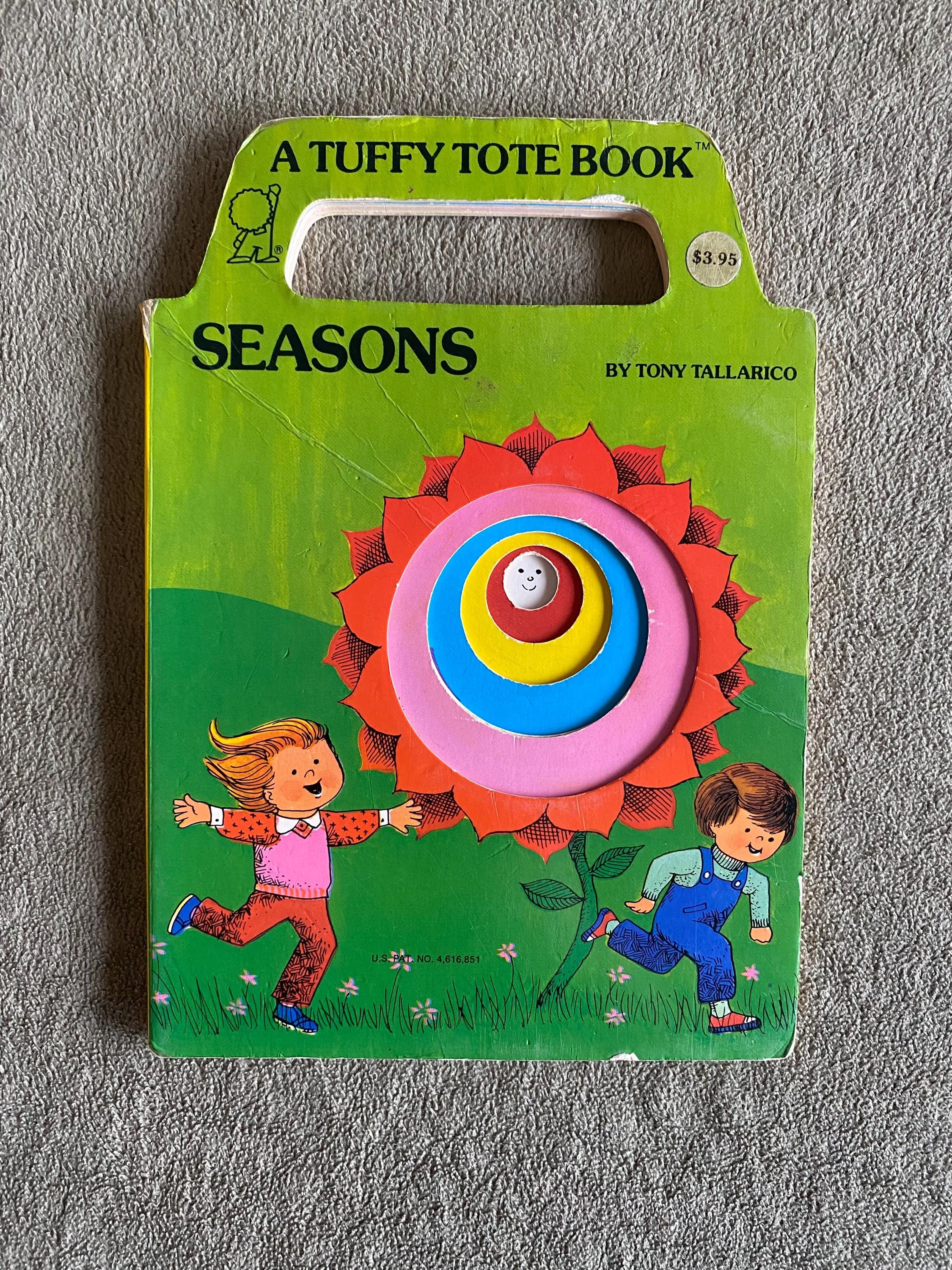 Vintage 1982 Tuffy Tote Books Set “colors & Seasons” | Retro Children’s ...