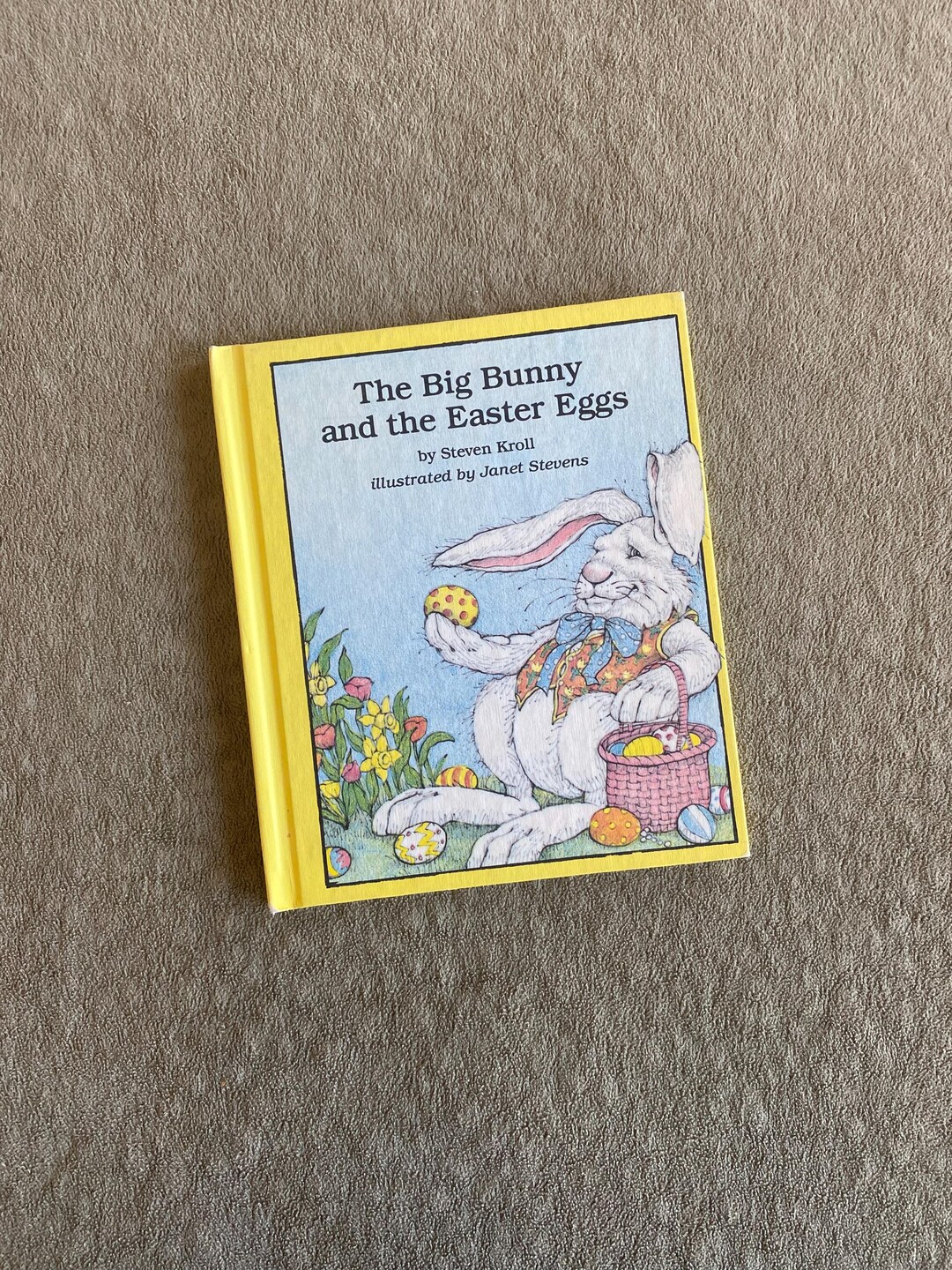 The Big Bunny and the Easter Eggs | Steven Kroll | 1982 Vintage Easter ...