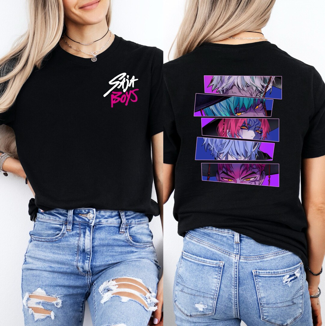 Saja Boys Boy Band Shirt, Demon Hunters T-shirt, Kpop Saja Boys Shirt ...