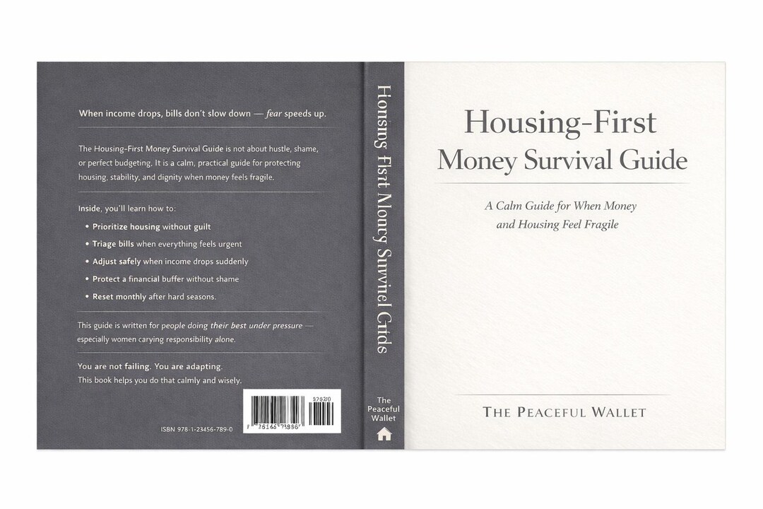 Housing-first Money Survival Guide | Calm Financial Help When Income ...