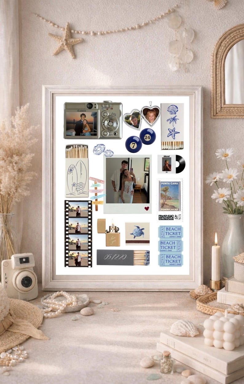 Poster Personnalisé Matchbox Beach Vibe - Etsy