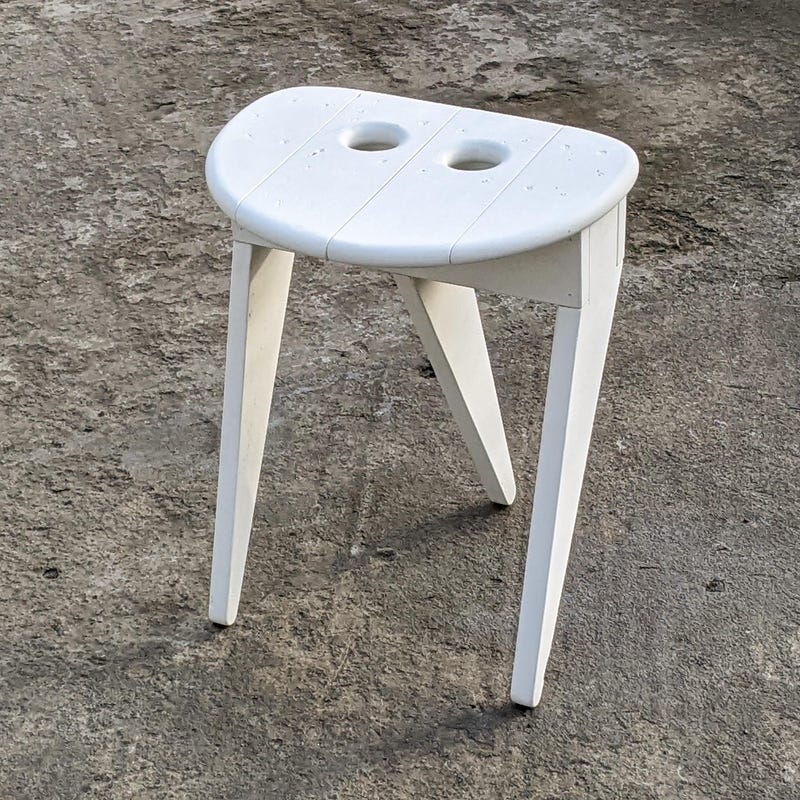 Three Legged Stool - Etsy