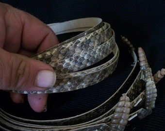 Snake Skin Hat Band - Etsy