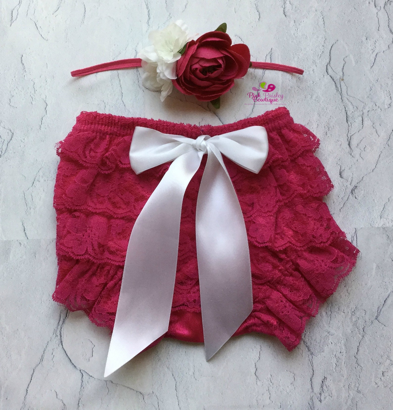 Ruffle Diaper Cover 1st Birthday Baby Lace Bloomer Set Baby | Etsy