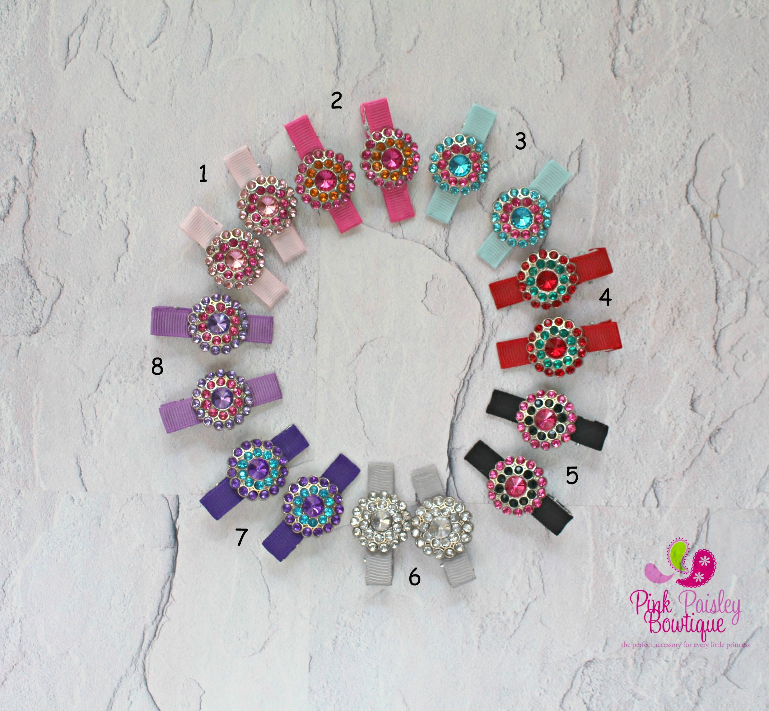 Baby Hair Clips Pick Any 2 Baby Clips Baby Bows Baby - Etsy