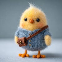 Needle Felted Duck Easter Ornament: Miniature Wool Sculpture - Etsy