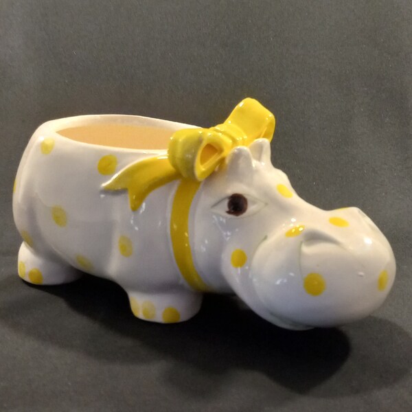 Hippo Planter - Etsy