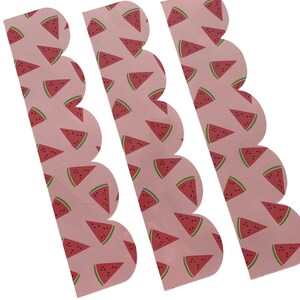 Watermelon Border- Printed and Cut for You! - Etsy