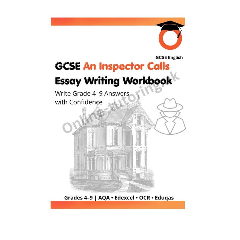 GCSE an Inspector Calls Essay Writing Workbook - Etsy