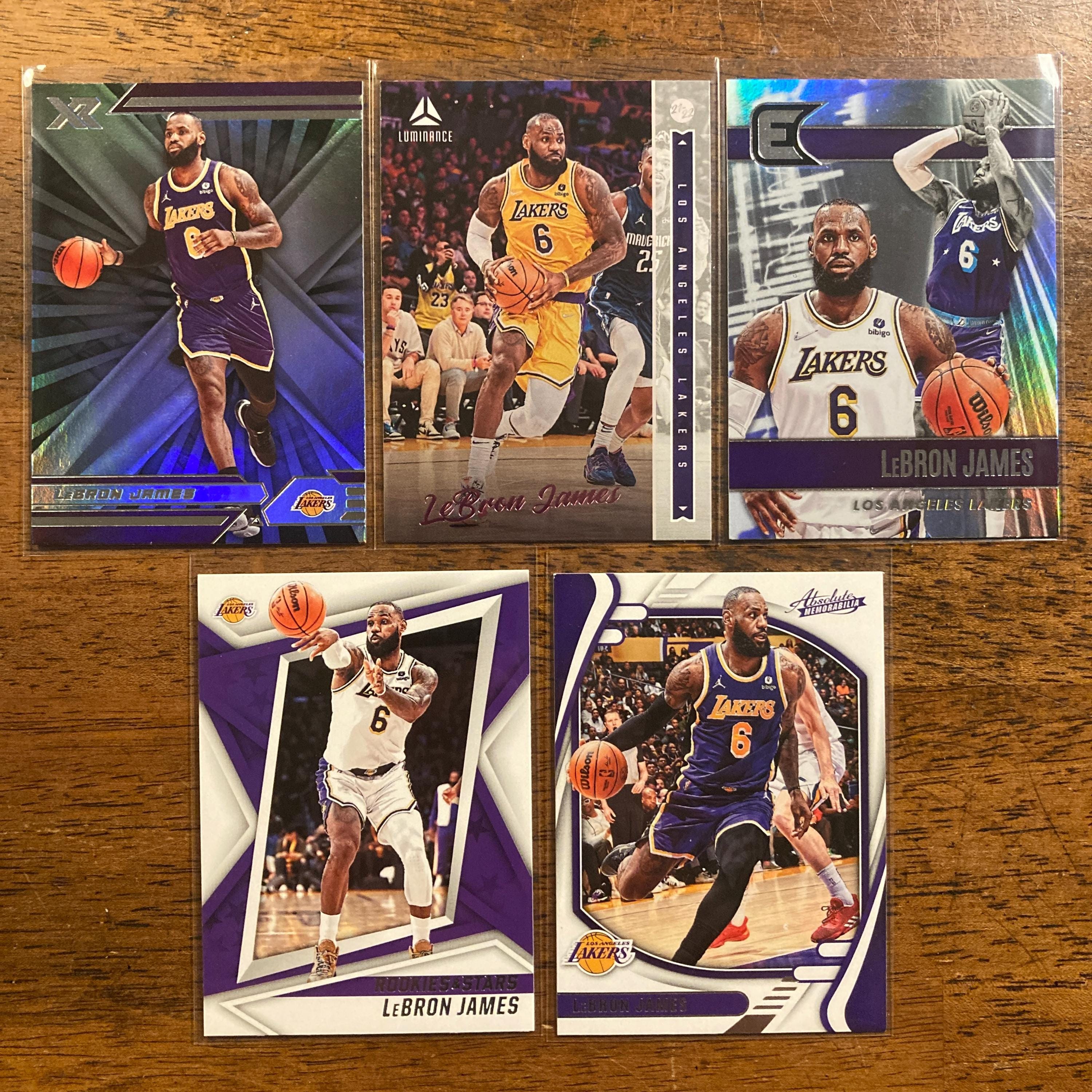 Lebron James Pack W/sp Pink Foil, 5 Cards, Instant Collection, Curated ...