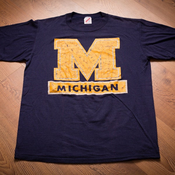 Michigan Wolverines Vintage Apparel - Etsy