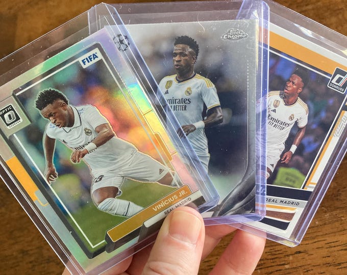 Vini Jr. Pack W/sp Silver Holo, 3 Cards, Instant Collection, Curated ...