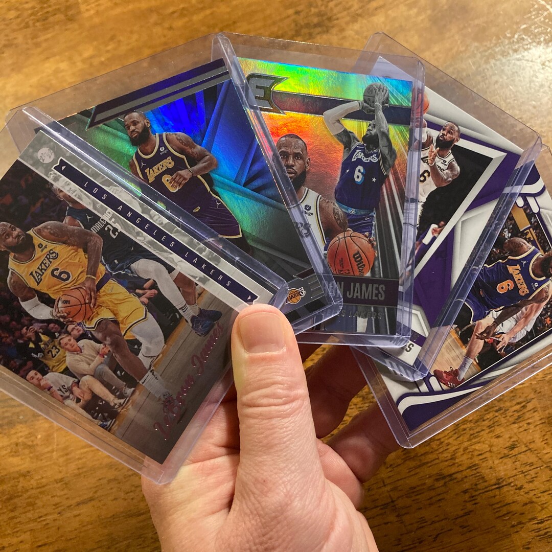 Lebron James Pack W/sp Pink Foil, 5 Cards, Instant Collection, Curated ...