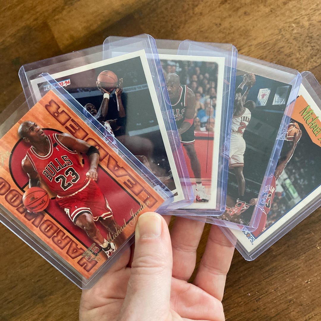 Michael Jordan Pack W/flair Insert, 5 Cards, Instant Collection ...