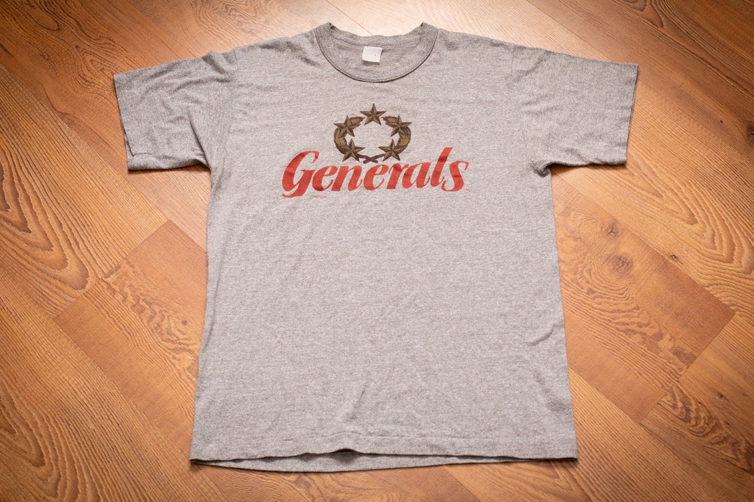 80s New Jersey Generals T-shirt, S, Vintage Tee, 1982 USFL Apparel ...