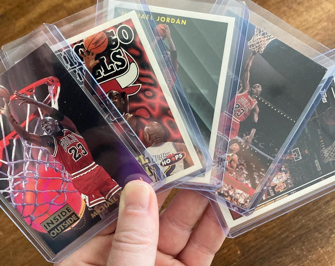 Michael Jordan Pack W/fleer Ultra Insert, 5 Cards, Instant Collection ...