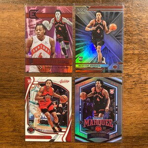 Scottie Barnes Rcs Pack W/sp Pink Foil RC, 4 Rookie Cards, Instant ...