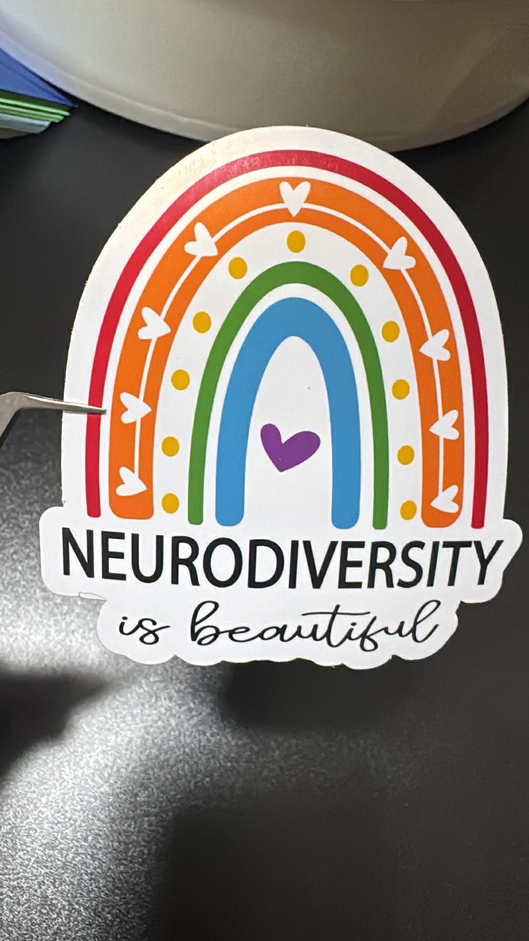 Neurodiversity is Beautiful Sticker - Etsy
