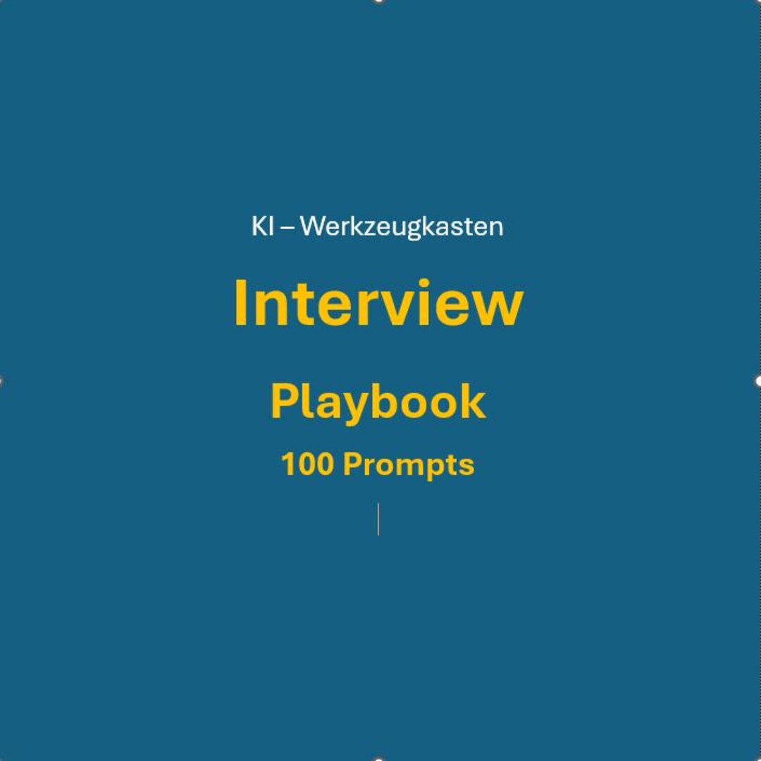 100 Prompts for Interview Questions - AI Playbook: Recruiting Templates ...