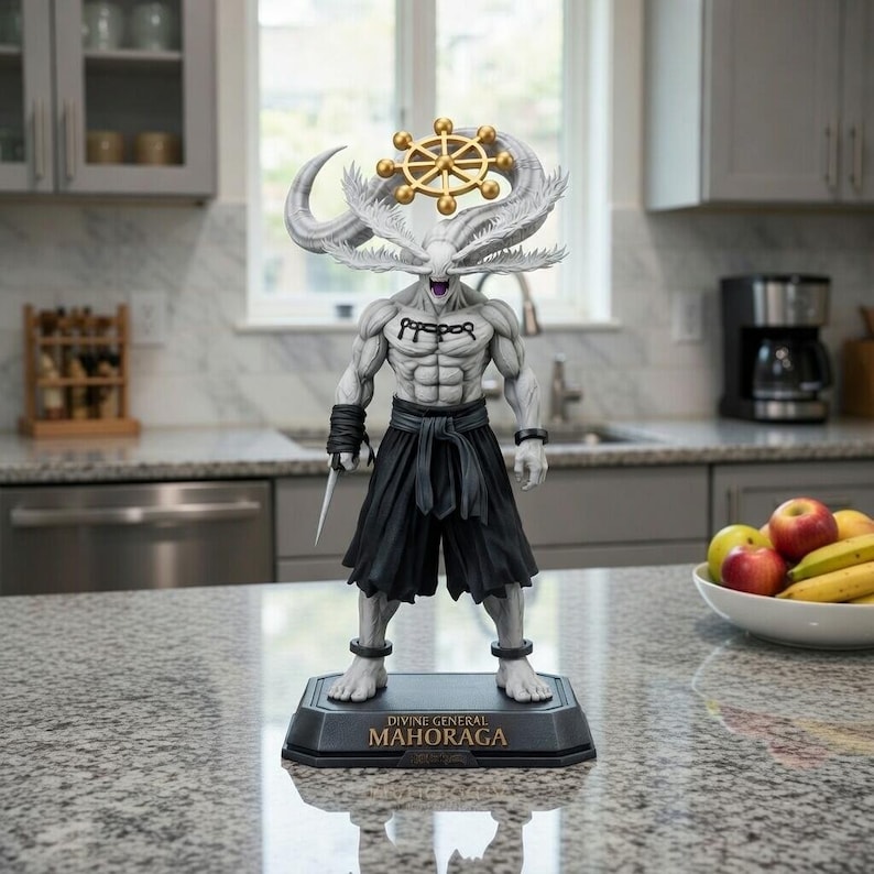 Mahoraga Divine General STL File, Anime Sorcerer 3D Print Model ...